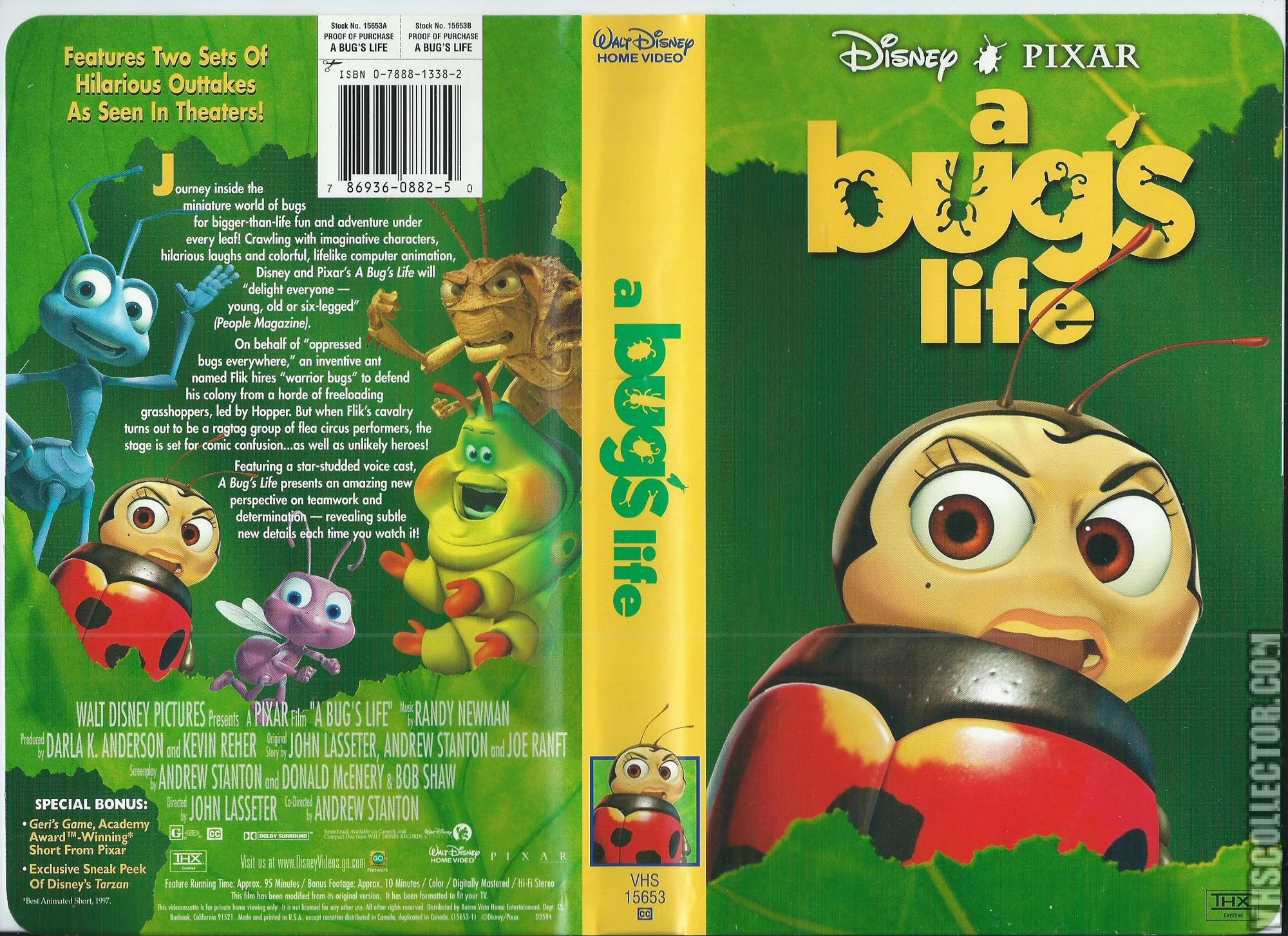 Opening To A Bug's Life 1998 VHS (Fake Version) | Scratchpad | Fandom