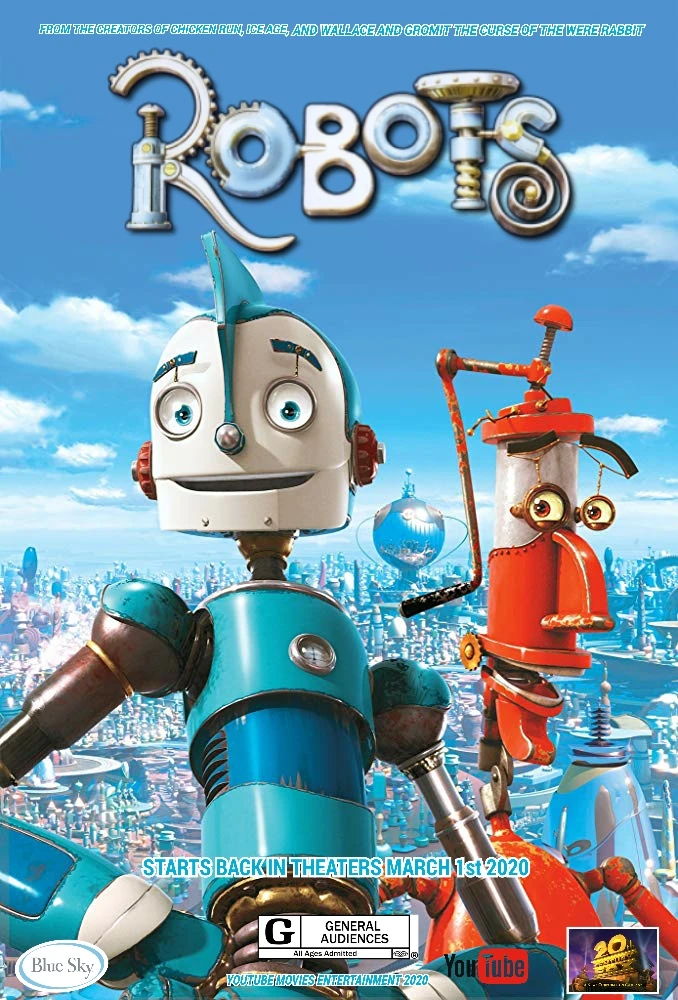 Robots (2005) 2020 Theater Poster AMC | Scratchpad | Fandom