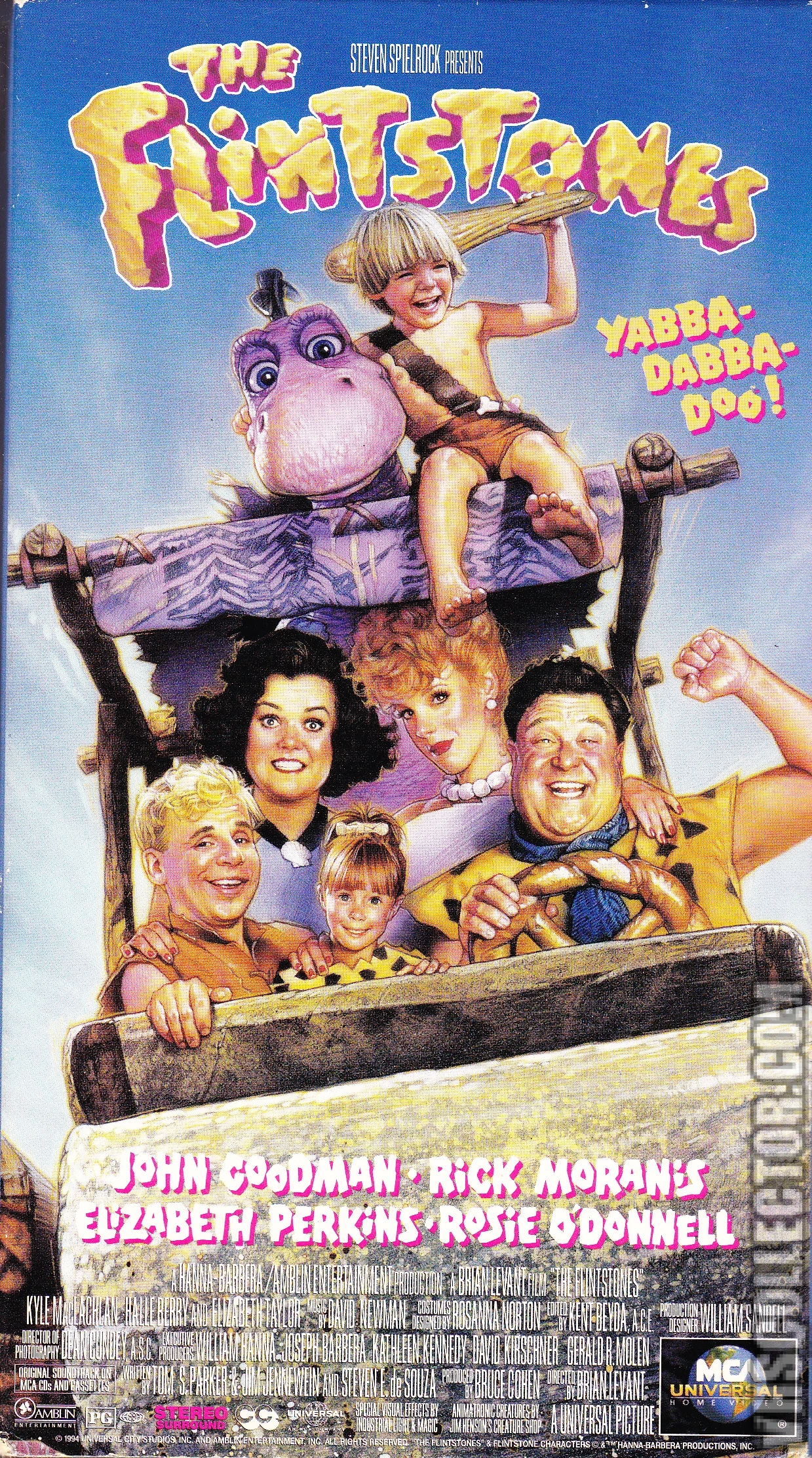 Opening To The Flintstones 1994 VHS (Warner Bros. & Universal Version ...