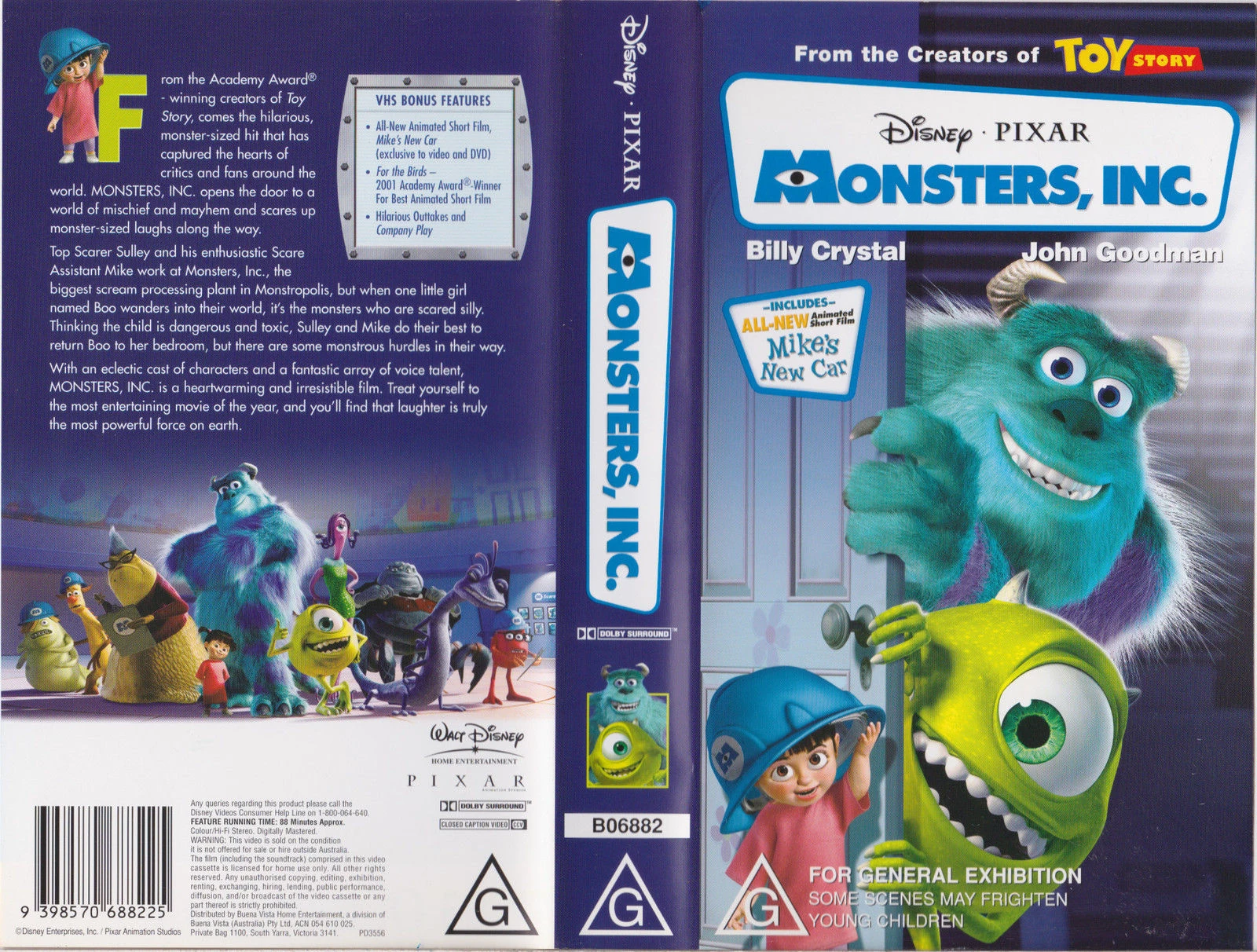 Monsters, Inc. Previews (2002 Print) (Australian Version) | Scratchpad ...
