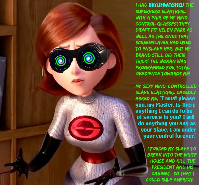 Image - Elastigirl is brainwashed by mind control glasses by ...