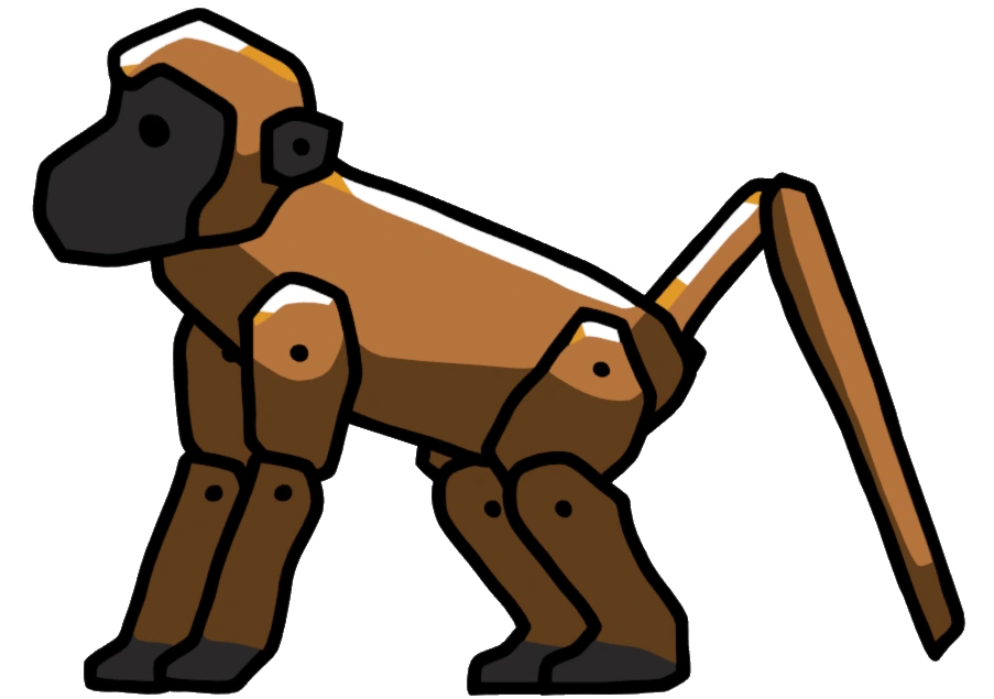 Baboon | Scribblenauts Wiki | Fandom