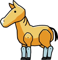 Horse | Scribblenauts Wiki | FANDOM powered by Wikia