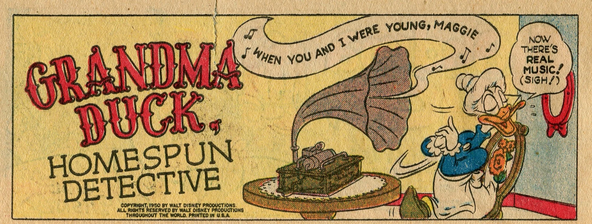 Grandma Duck, Homespun Detective | Scrooge McDuck Wikia | Fandom