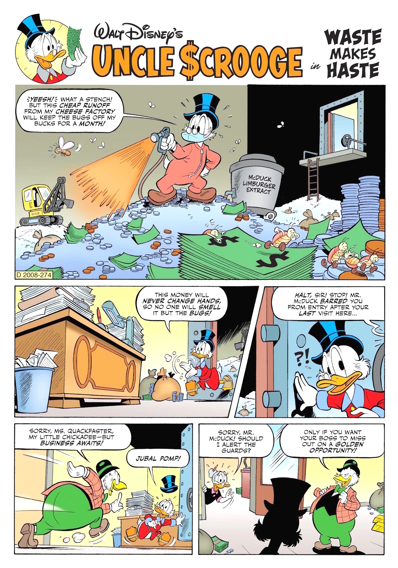 Waste Makes Haste | Scrooge McDuck Wikia | Fandom