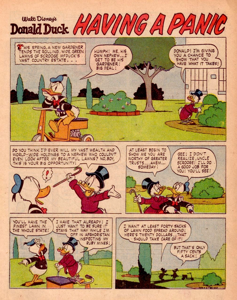 Having a Panic | Scrooge McDuck Wikia | Fandom