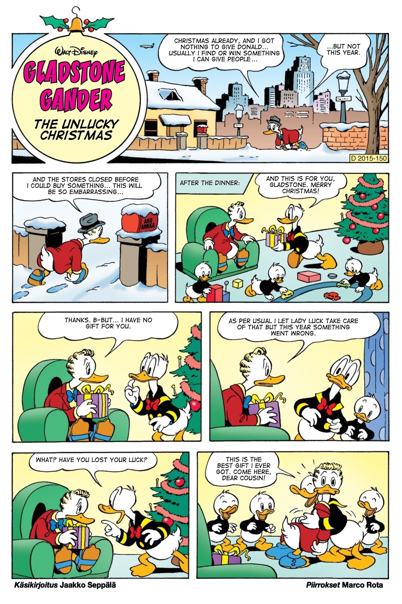 The Unlucky Christmas Scrooge Mcduck Wikia Fandom Powered By Wikia