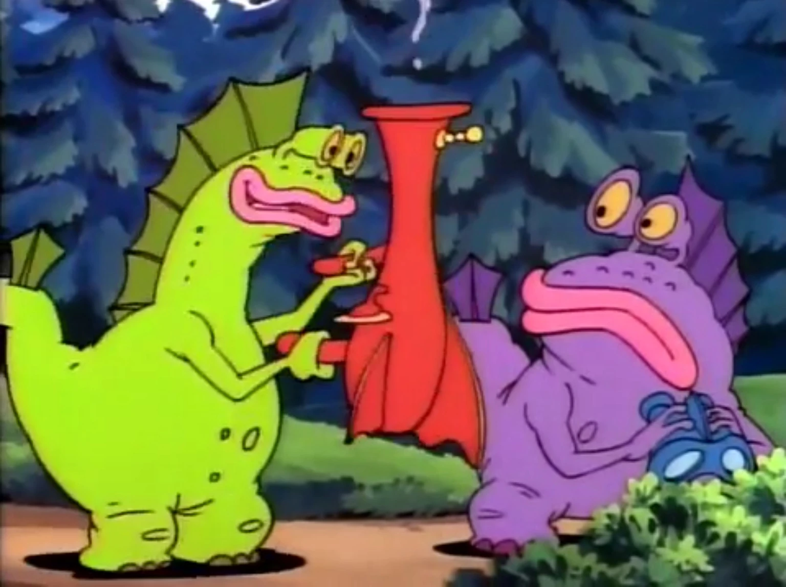 Green Alien and Purple Alien | DuckTales Wiki | Fandom