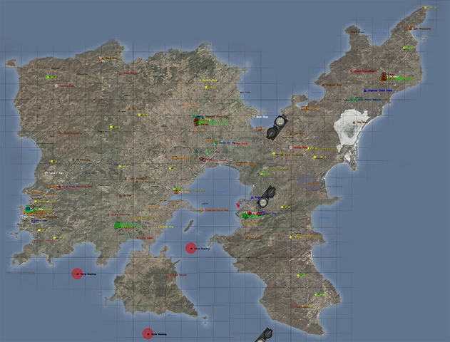 Image - Altis Map small.png | Seal Team Sloth Wiki | FANDOM powered by ...
