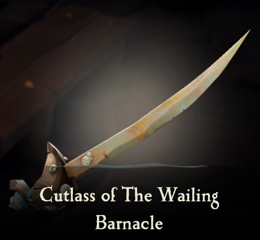 Cutlass of The Wailing Barnacle | Sea of Thieves Wiki | Fandom