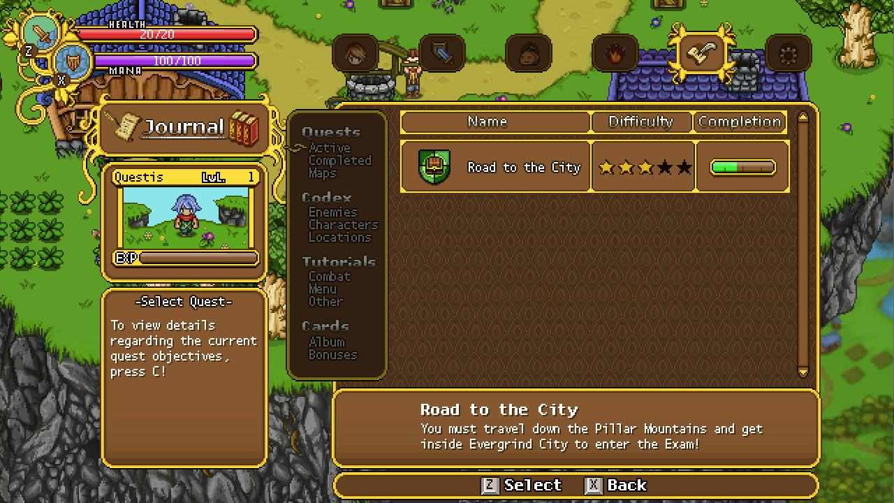 Quest Log | Secrets of Grindea Wiki | FANDOM powered by Wikia