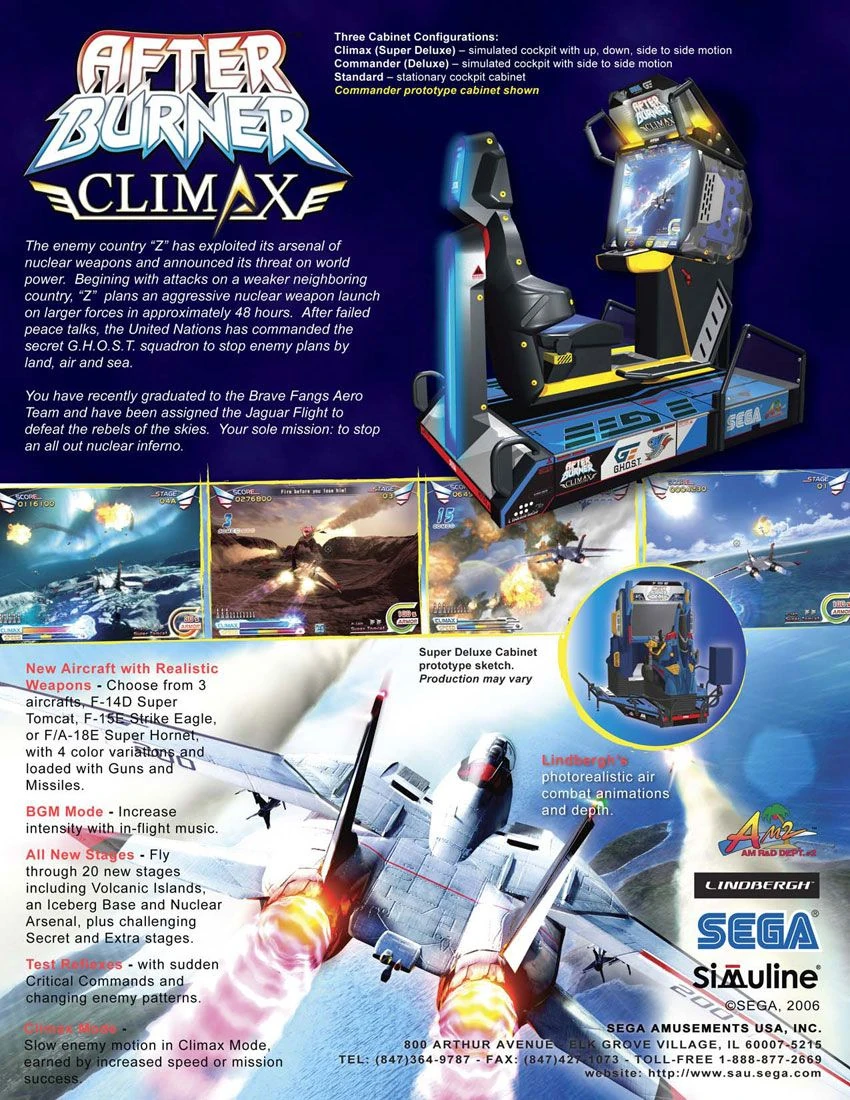 After Burner Climax | Sega Wiki | Fandom