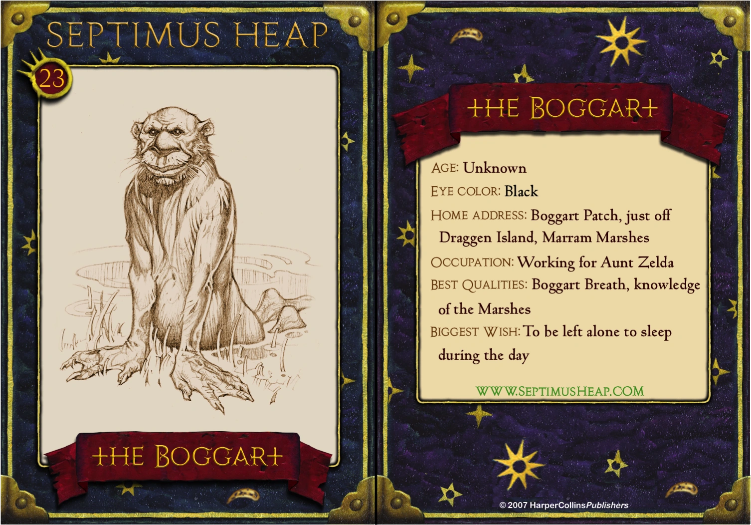 The Boggart | Septimus Heap Wiki | Fandom