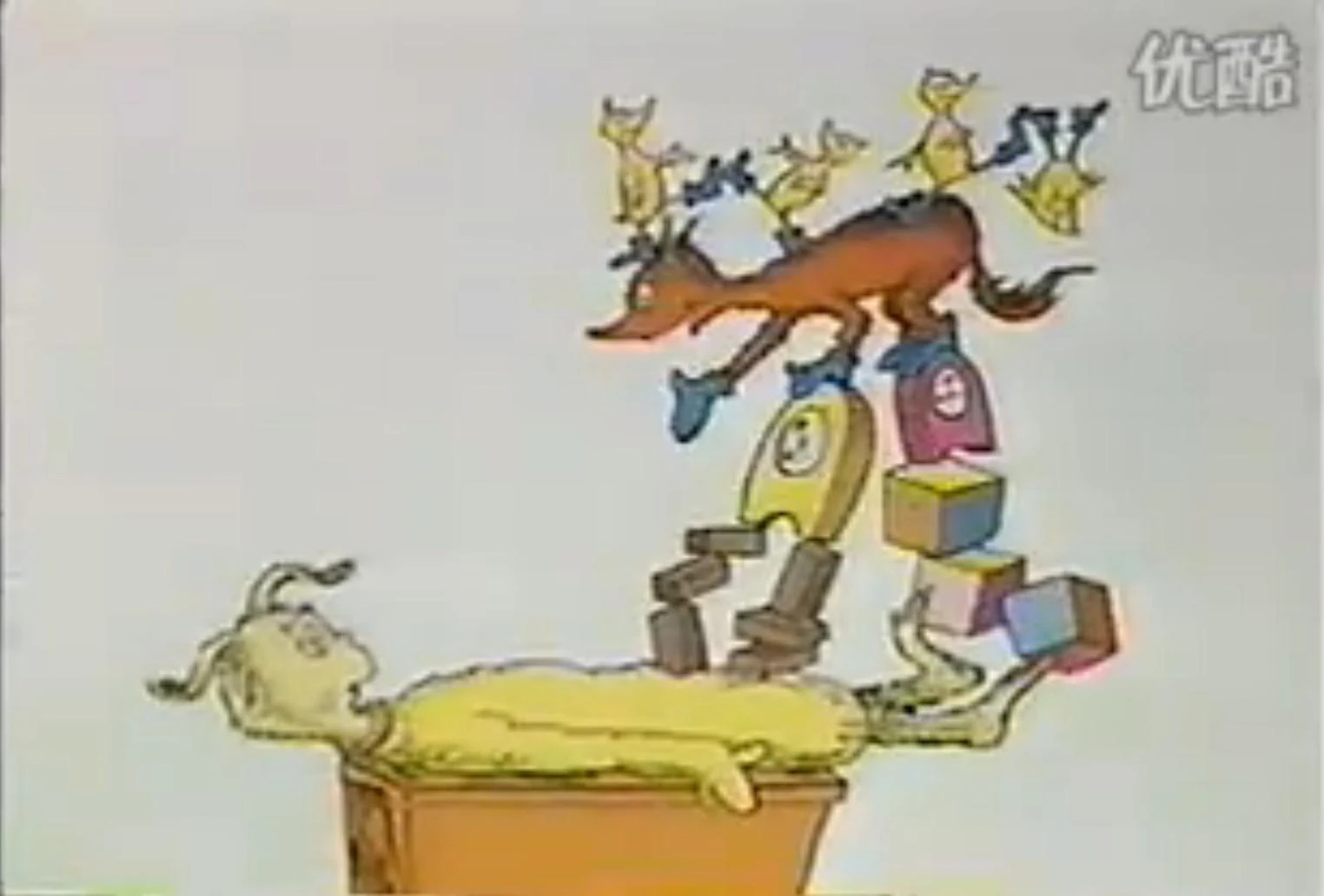 Image - Knos box chicks fox socks clocks.jpg | Dr. Seuss Wiki | FANDOM ...