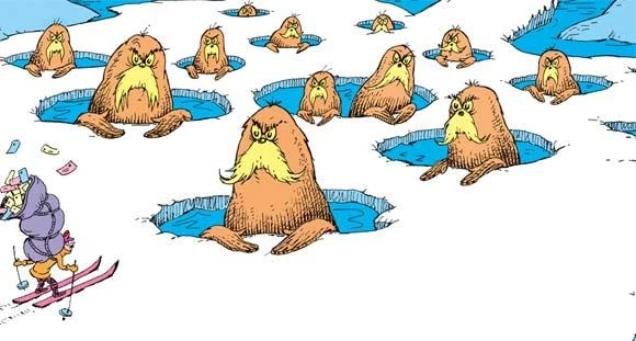 Angry Moustache Seals | Dr. Seuss Wiki | Fandom