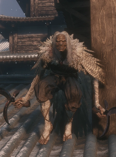 Nightjar Ninja (Sekiro) Minecraft Skin