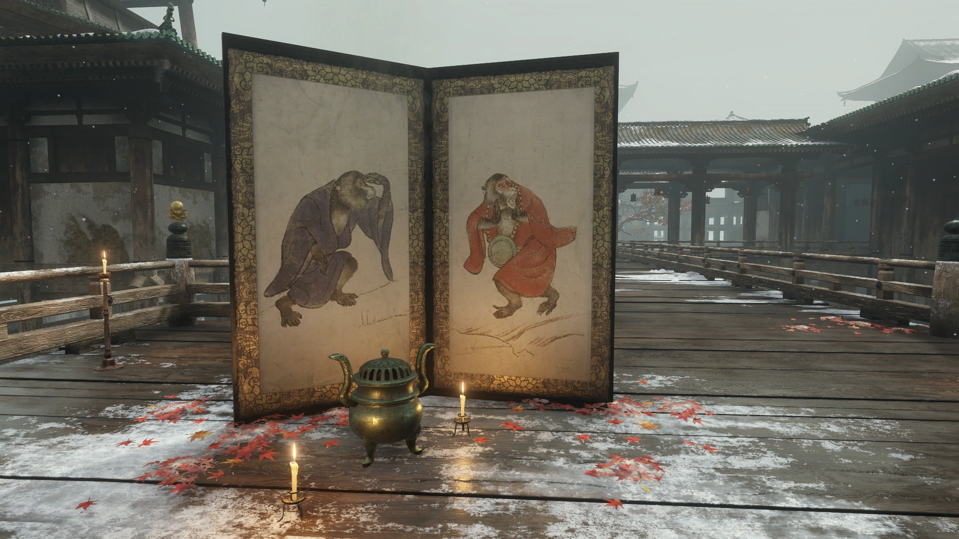 Folding Screen Monkeys | Sekiro: Shadows Die Twice Wiki | Fandom
