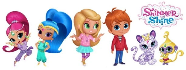 Image - Shimmer and Shine Characters Leah Zac Nahal Tala Nickelodeon Nick Jr. Show.jpg | Shimmer ...