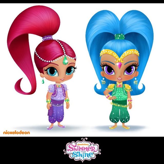 Image Shimmer And Shine Rough Character Designs 2013 Shimmer