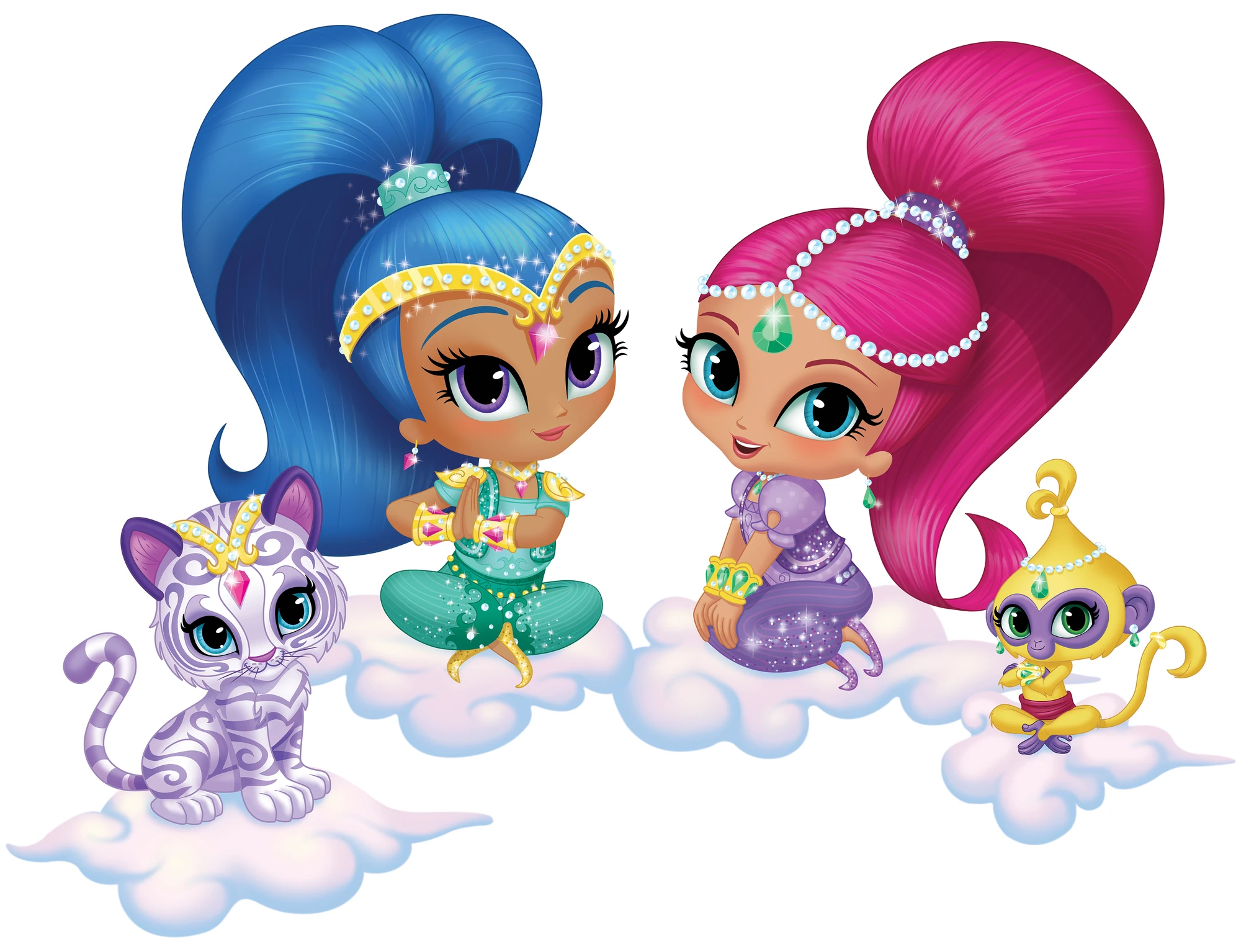 Image - Shimmer, Shine, Tala and Nahal.jpg | Shimmer and Shine Wiki | FANDOM powered by Wikia