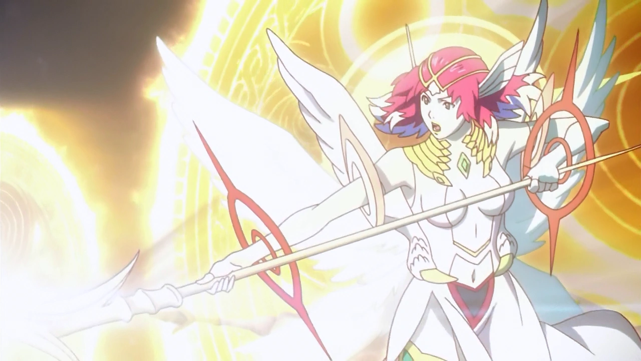 Image - Uriel helping hold the Bahamut seal.png | Shingeki no Bahamut ...