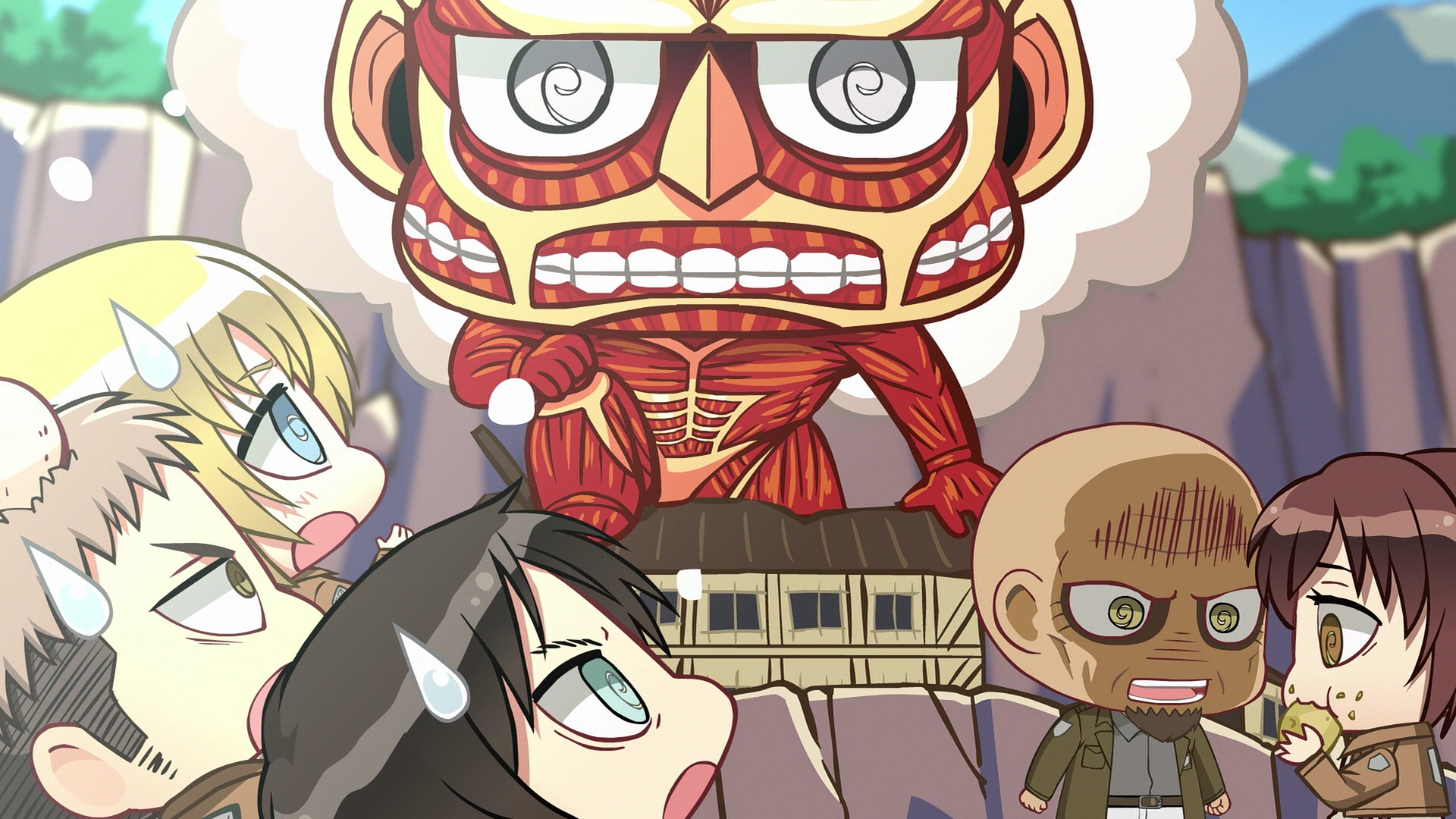 Imagen - Titan colosal chibi.png | Shingeki no Kyojin Wiki | FANDOM ...
