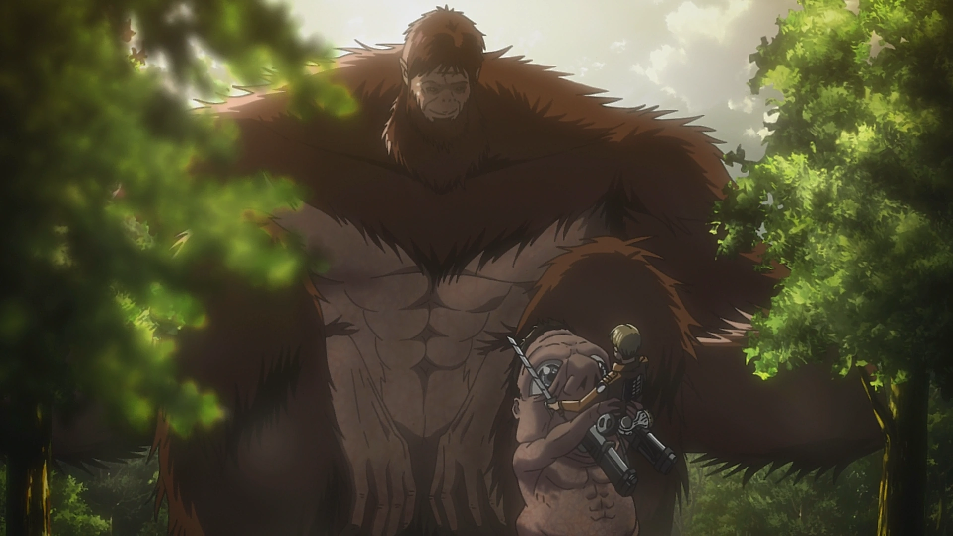 Image - Mike and the Beast Titan.png | Attack on Titan Wiki | FANDOM ...