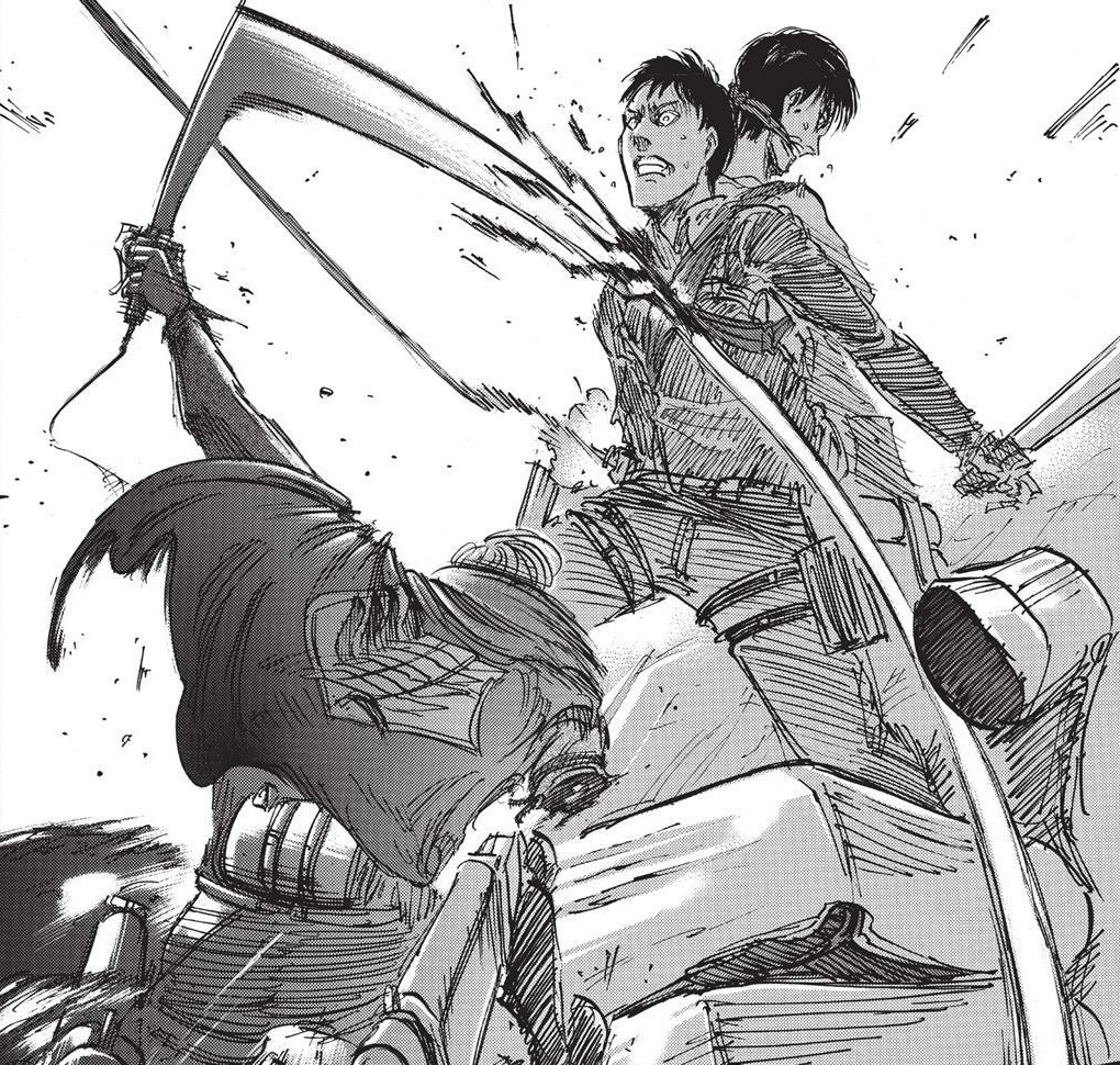 Image - Erwin rescues Eren.png | Attack on Titan Wiki | FANDOM powered ...