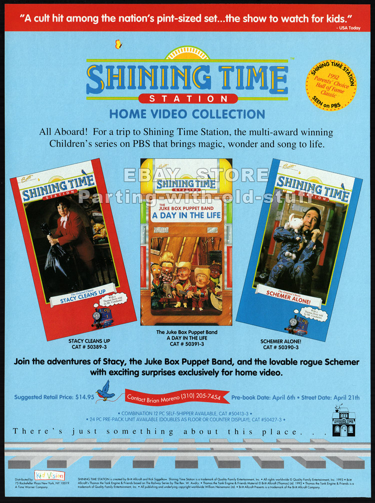 Schemer Alone Vhs Shining Time Station Wiki Fandom Powered By Wikia
