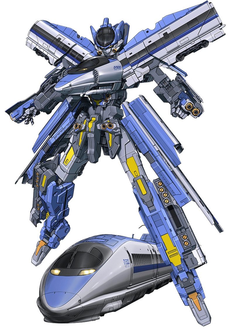 新幹線變形機器人500回聲號 新幹線變形機器人 Wiki Fandom