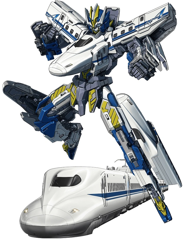 新幹線變形機器人N700A希望號 | 新幹線變形機器人 Wiki | Fandom