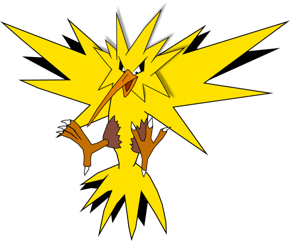 Zapdos Shiny Pokemon Wiki Fandom