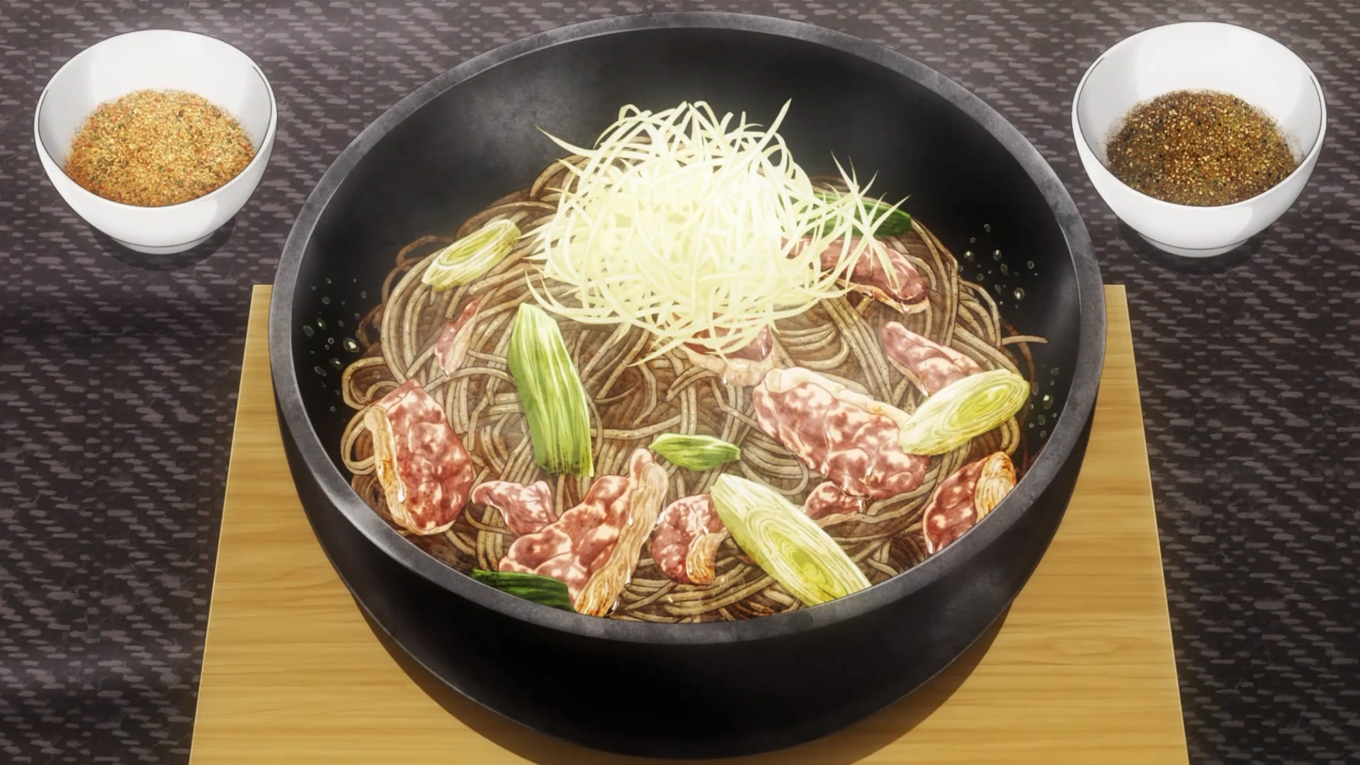 Yukihira Style Barley Flour Soba | Shokugeki no Soma Wiki | FANDOM ...