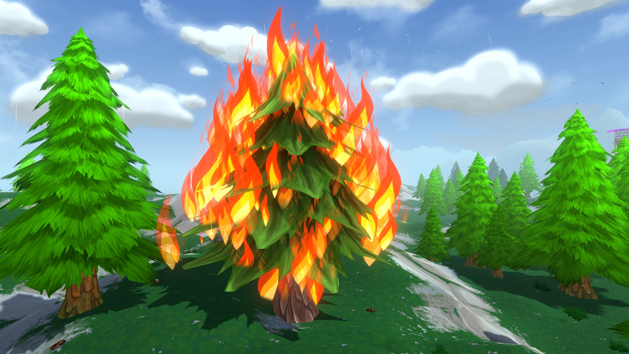 Burning Tree | Shoppe Keep 2 Wiki | Fandom