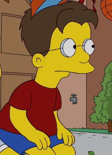 Boy with glasses | Simpsons Wiki | Fandom