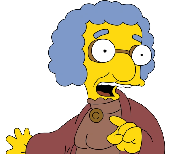 Image - Grandma Van Houten.png | Simpsons Wiki | FANDOM powered by Wikia