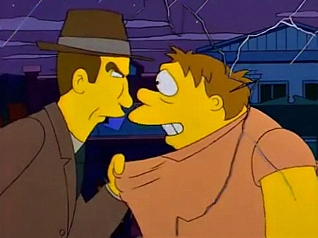 Image - Barney caught by banner.png | Simpsons Wiki | FANDOM powered by ...