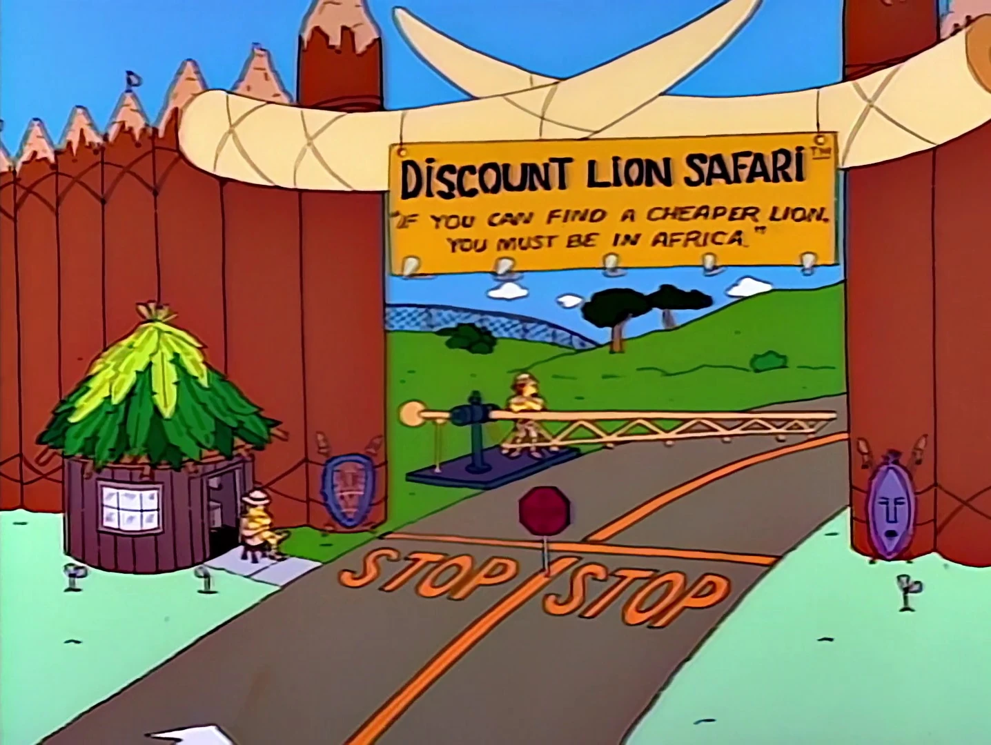 Discount Lion Safari | Simpsons Wiki | Fandom