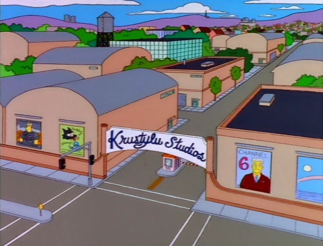 Universal Studios Simpsons Krusty Fast Food Boulevard