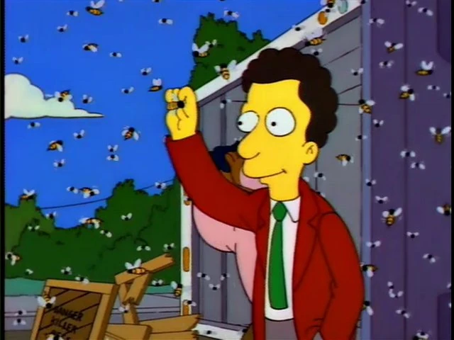 Bee-eating guy | Simpsons Wiki | Fandom