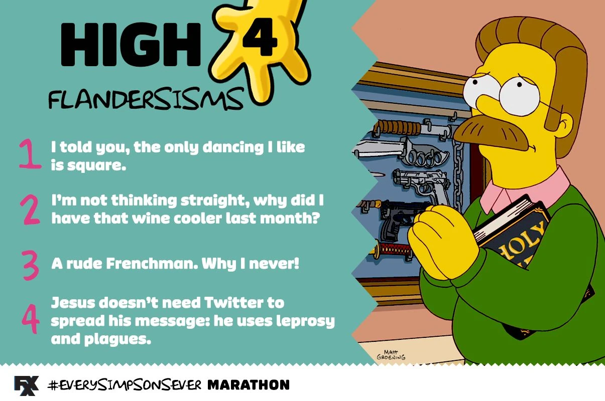 Image - Ned Flanders- Every Simpsons Ever.jpg | Simpsons Wiki | FANDOM ...