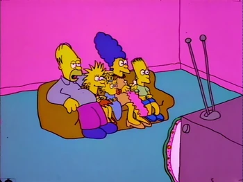 Watching Television | Wiki Les Simpson | Fandom