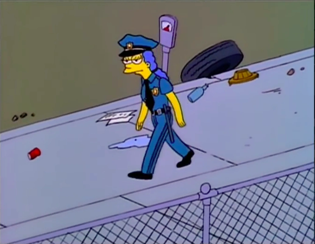 Image - Marge as a police officer.png | Simpsons Wiki | FANDOM powered ...