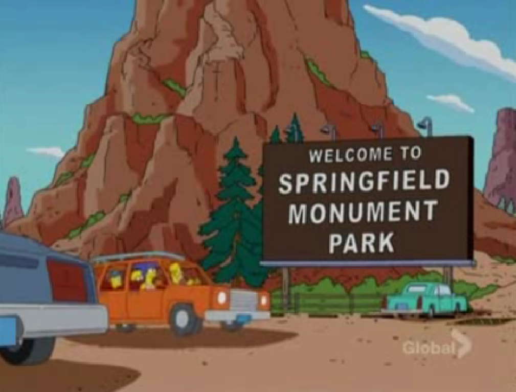 Springfield Monument Park Simpsons Wiki Fandom Powered By Wikia