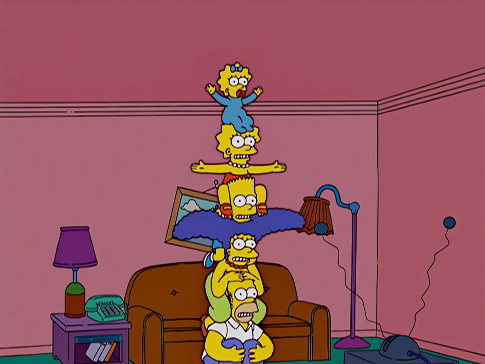 Totem pole couch gag | Simpsons Wiki | FANDOM powered by Wikia