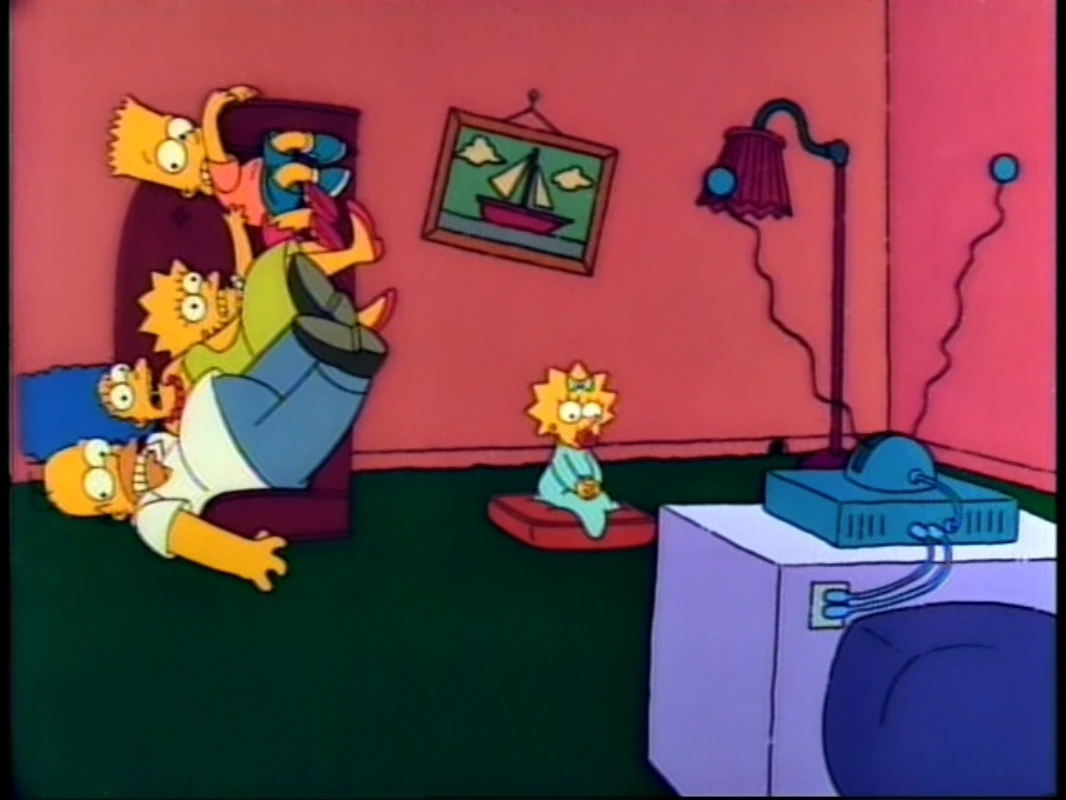 Tipping Sidewards Couch couch gag | Simpsons Wiki | Fandom