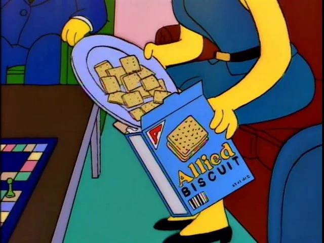 Allied Biscuit | Simpsons Wiki | Fandom