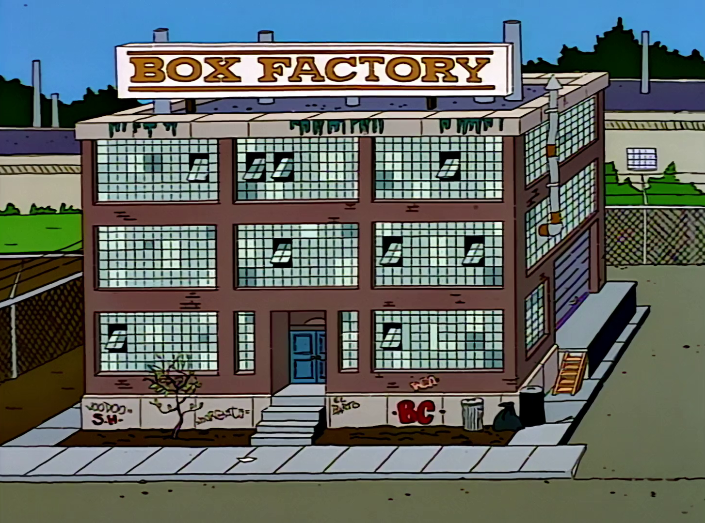 Springfield Box Factory Simpsons Wiki Fandom Powered By Wikia