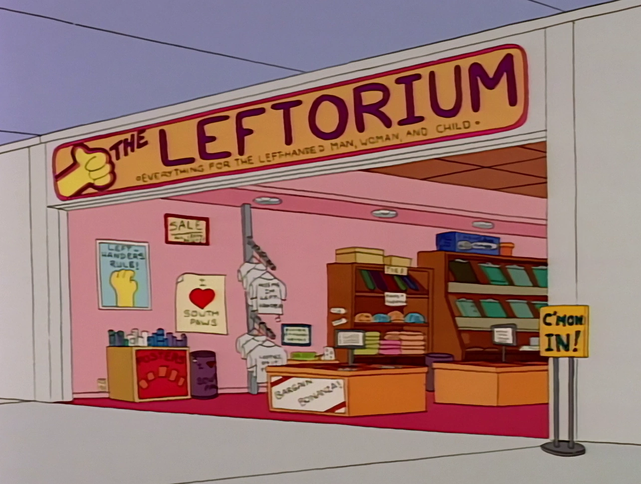 The Leftorium | Simpsons Wiki | FANDOM powered by Wikia