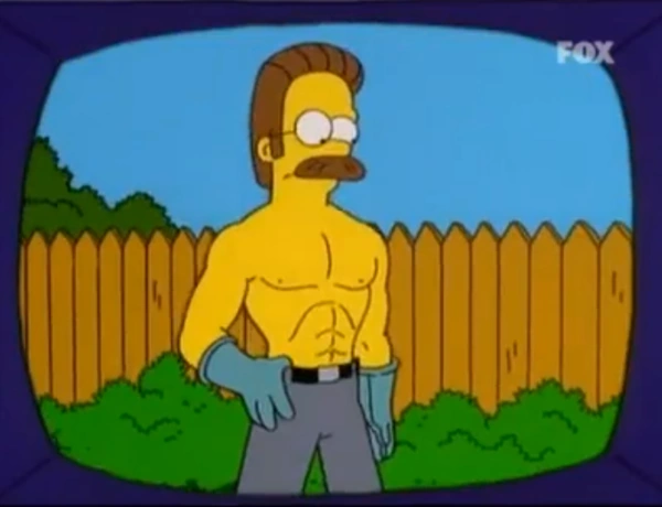 Obraz - Umięśniony Ned Flanders.png | Simpsons Wiki | FANDOM powered by ...